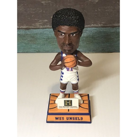 NBA | Accents | Wes Unseld Washington Bullets Wizards Bobblehead ...